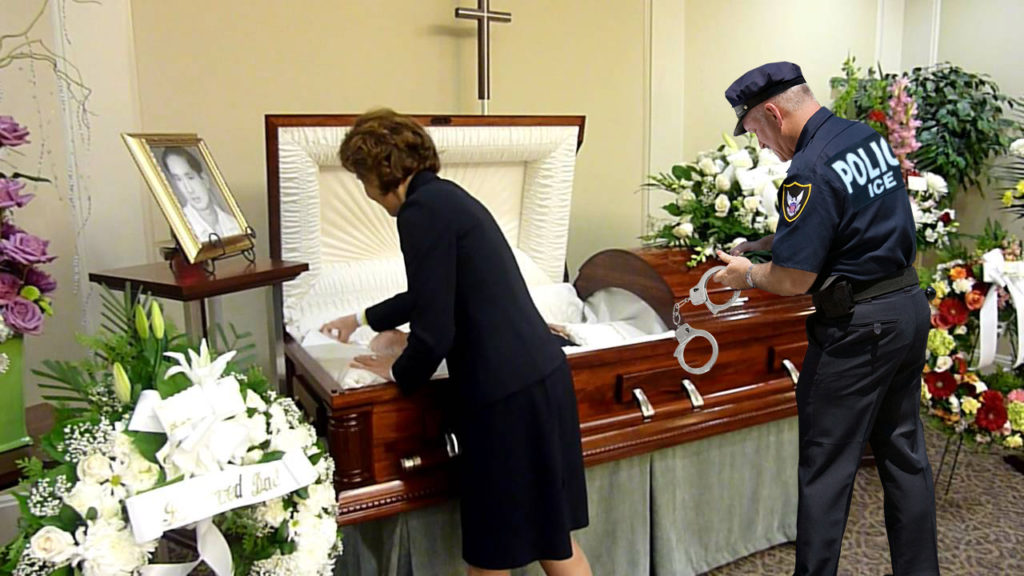 ICE Raids Funeral, Asks Deceased for Identification – The MQ