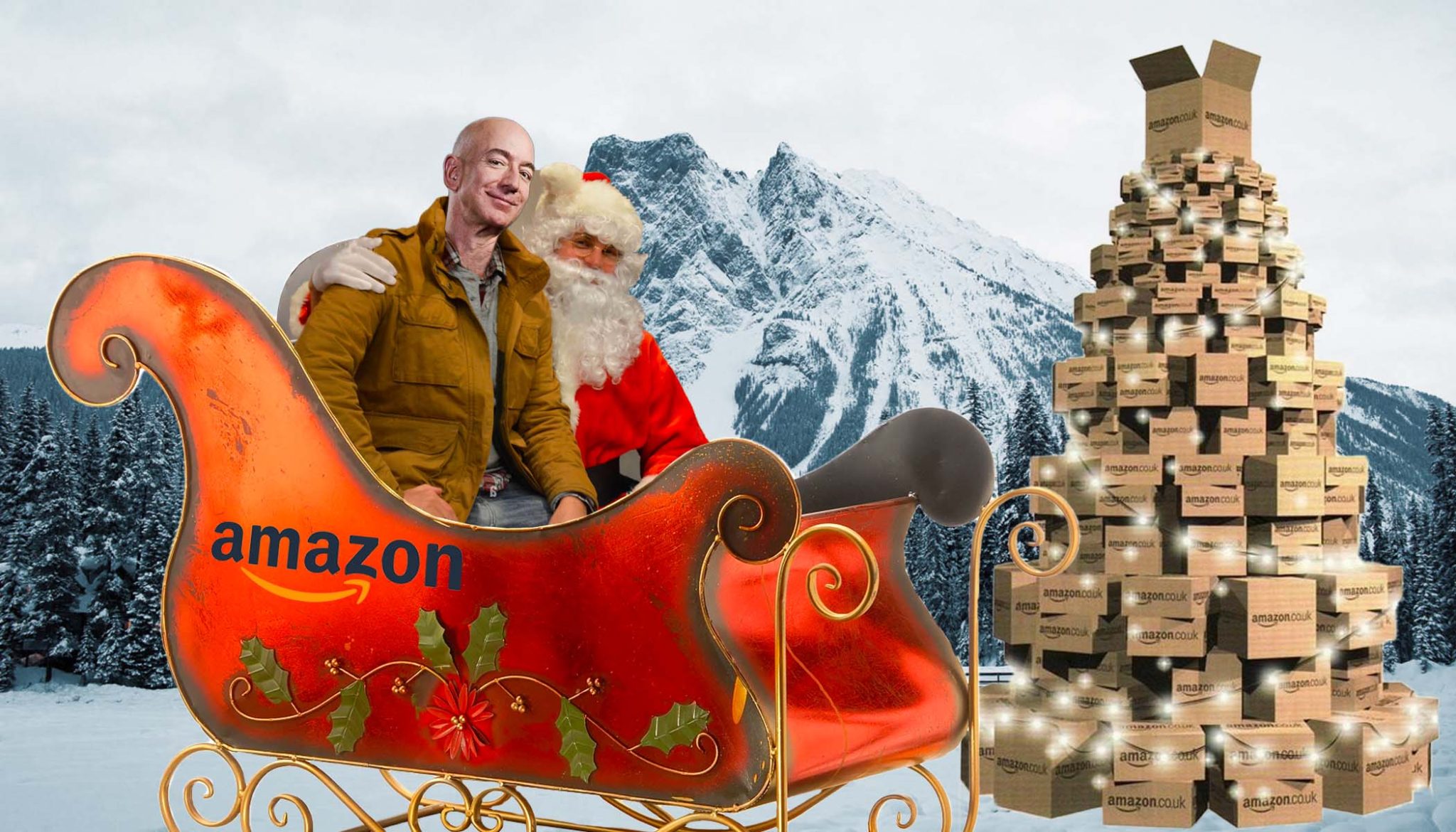 Santa Claus Teams With Jeff Bezos, Can Finally “Watch Who’s Naughty and ...